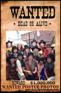 Wanted Poster Photography | Silverado Ranch Props and Western Theme ...
